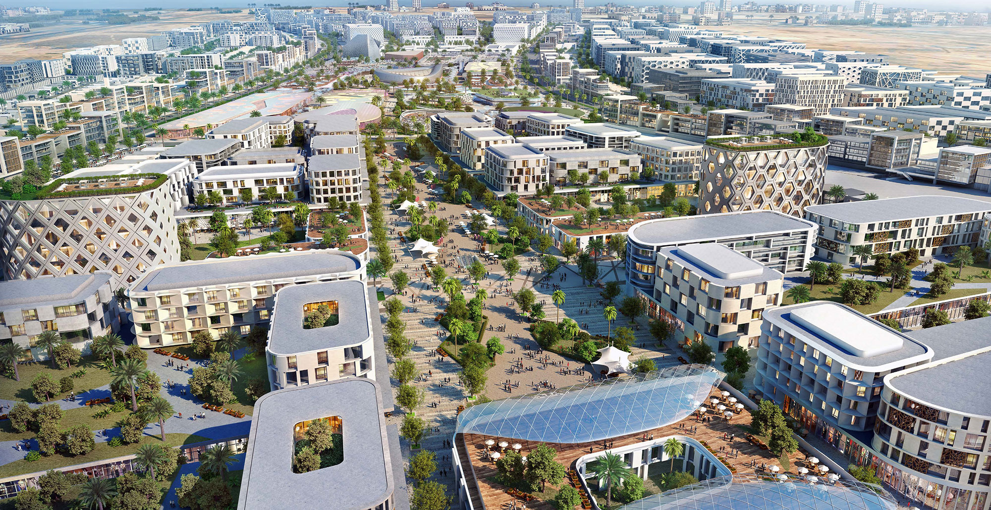 Al Jada Masterplan - South Landscape Consultants
